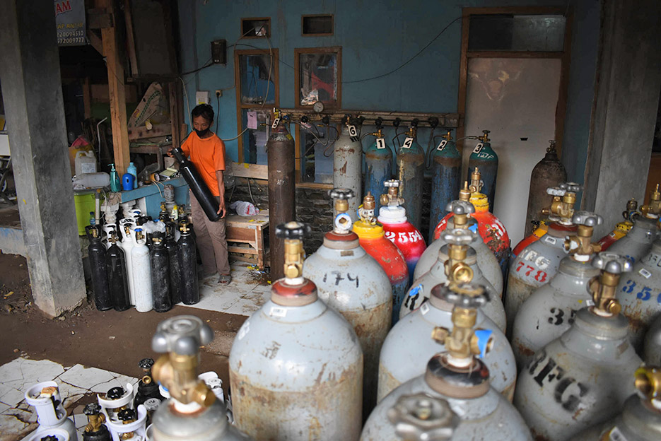 Pemerintah Berharap Pasokan Oksigen dari Produsen Lokal untuk Pasien ...