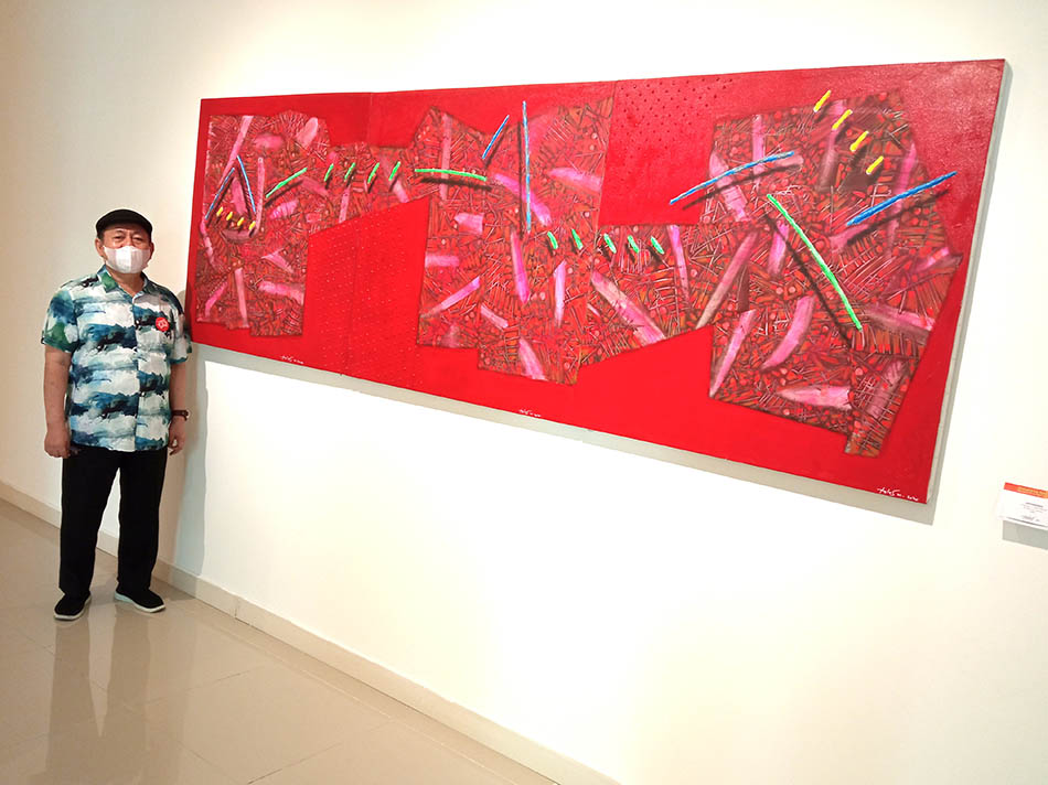 Garis Tipuan Lukisan Tulus Warsito | tempo.co