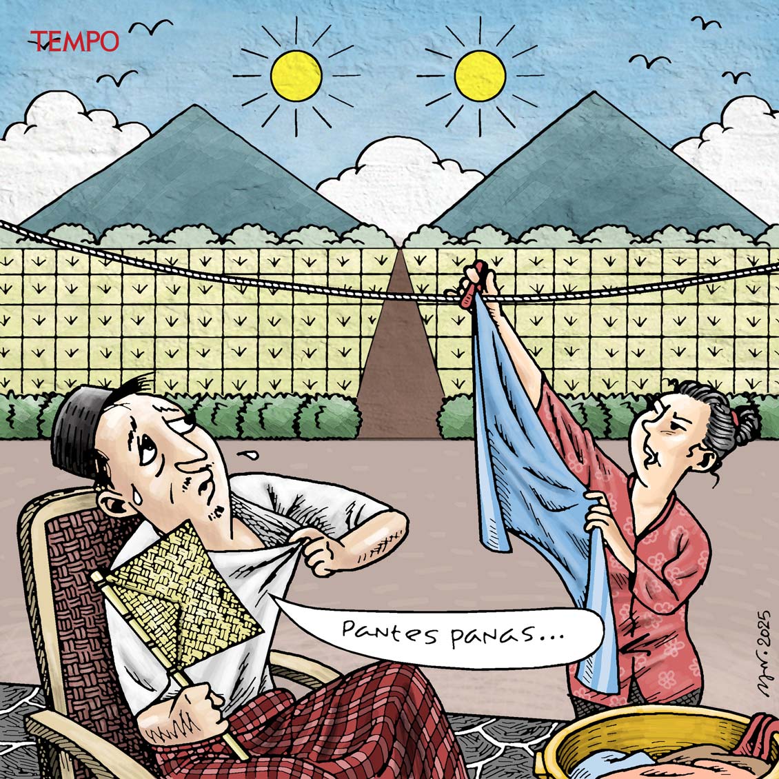 Double the Heat - Cartoon - magz.tempo.co