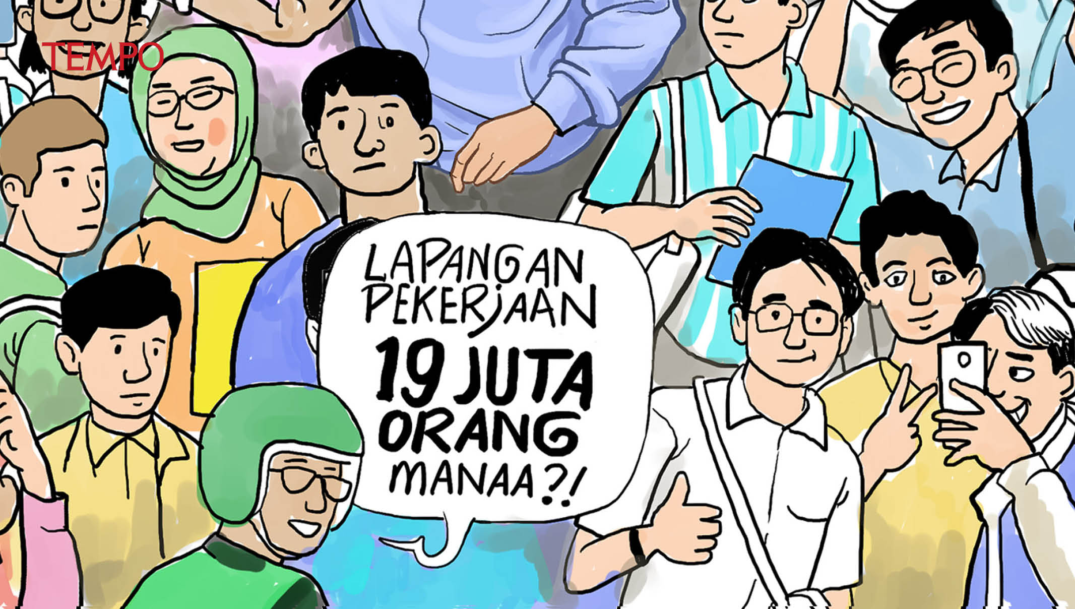 Janji 19 Juta Lapangan Pekerjaan | tempo.co