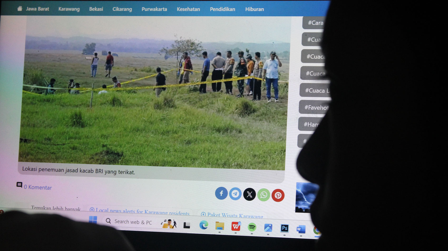 Empat Kluster Pelaku Pembunuhan Kepala Cabang BRI | tempo.co