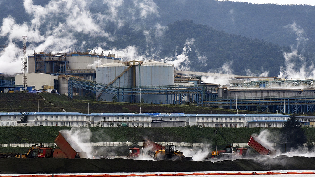 Limbah Nikel untuk Reklamasi Laut Teluk Weda. Kok, Bisa? | tempo.co
