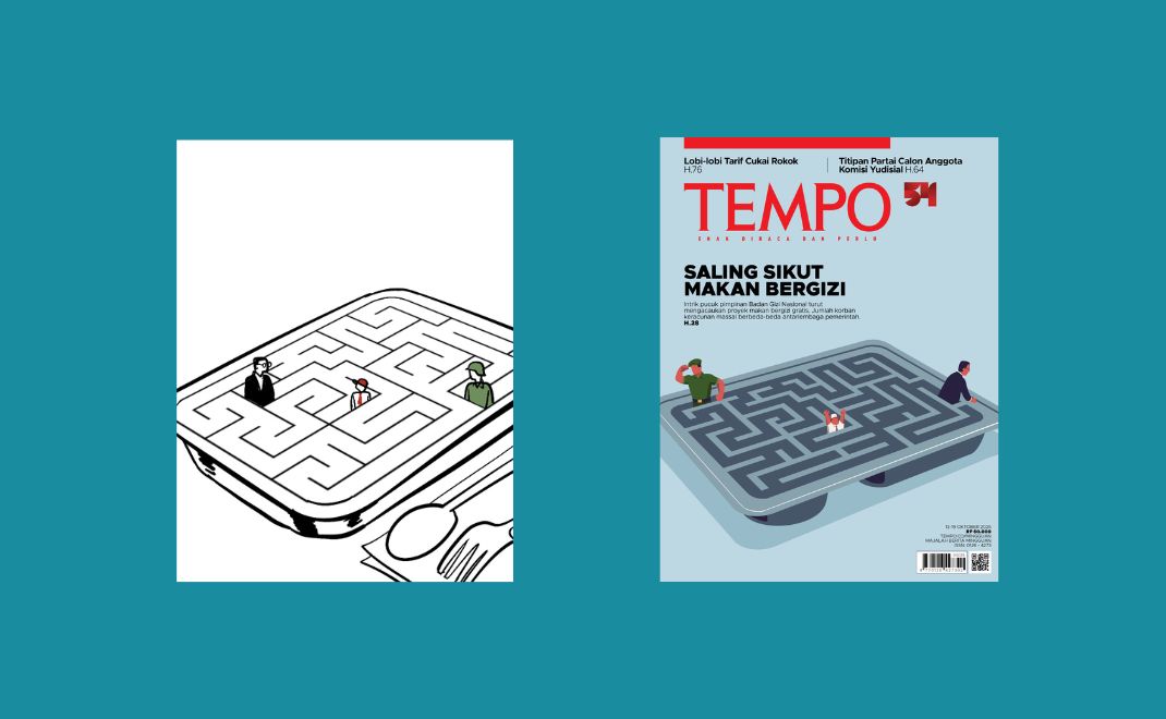 Saling Sikut Makan Bergizi Gratis | tempo.co