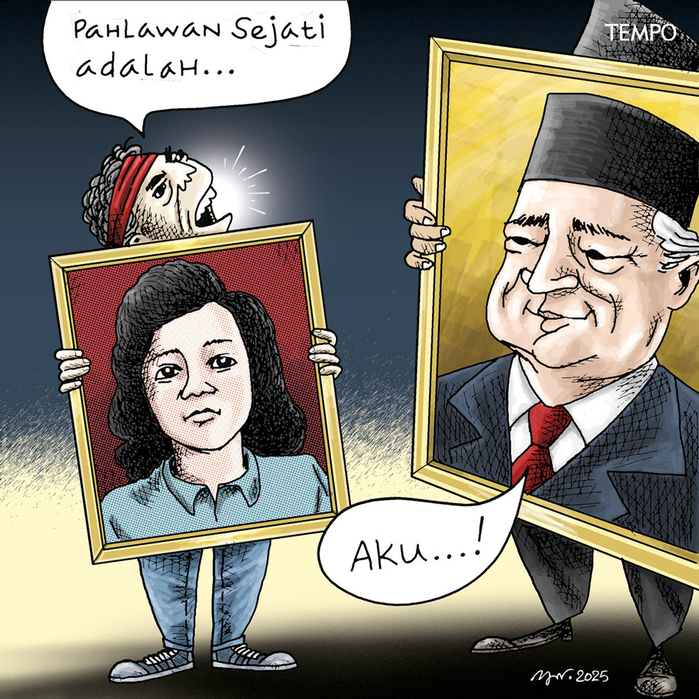 National Hero - Cartoon - magz.tempo.co