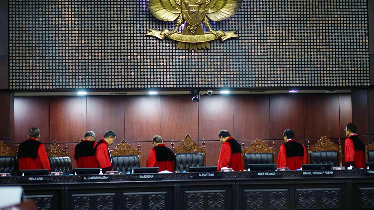 Bebenah Mahkamah Konstitusi Setelah Anwar Usman Tersingkir | tempo.co