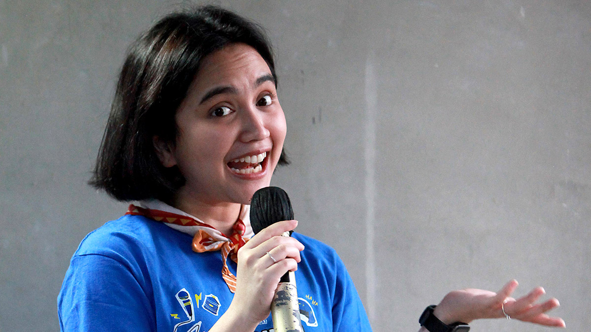 Rachel Amanda Belajar Melucu | tempo.co