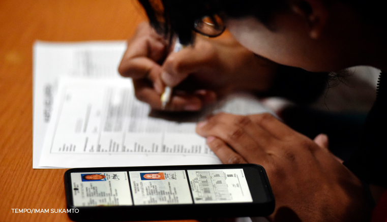 Bocor, Bocor Data Mahasiswa | tempo.co